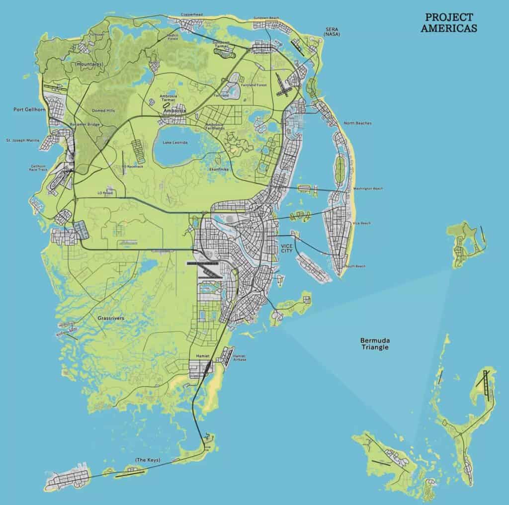 GTA 6 Map | A Closer Look at GTA 6 Most Mysterious Locations